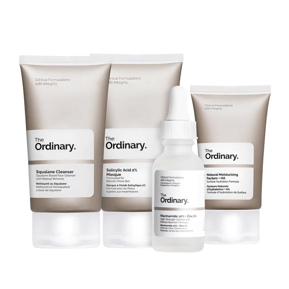 The Ordinary - The Balance Set - Coffret Soin Visage Purifiant ...